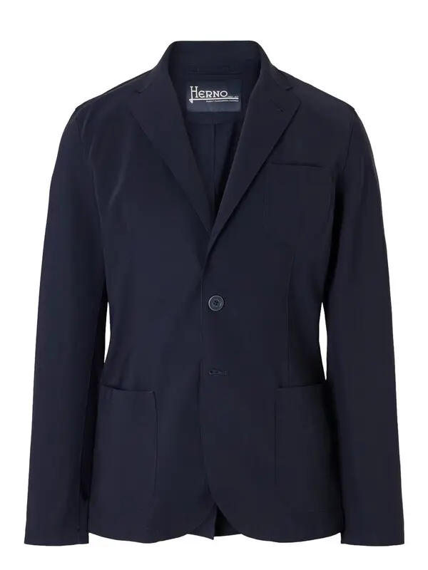 Herno Stretch-scuba Blazer - Blue