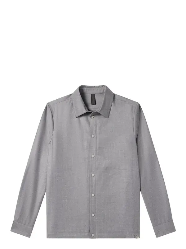Sease New Gate Virgin Wool Shirt - Gray