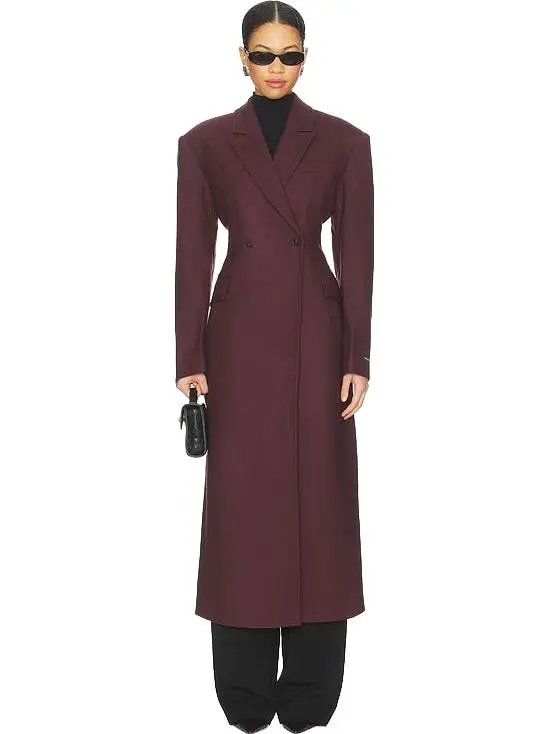 HERSKIND Ultra De Lux Coat - Mahogany