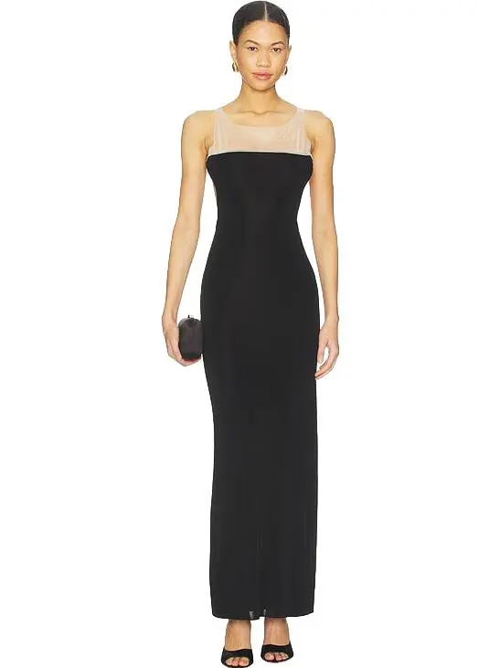 AYA MUSE Onyx Maxi Dress - Black