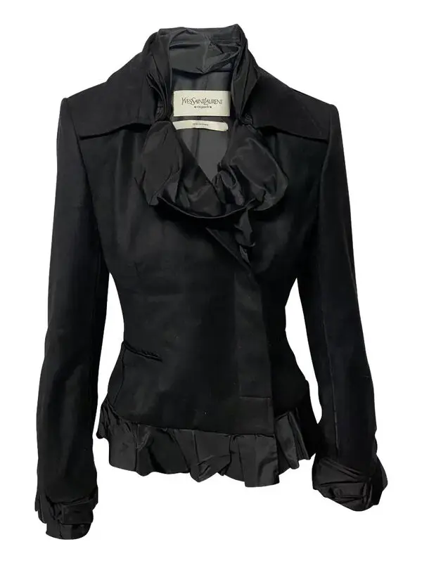 Saint Laurent Rive Gauche Evening Blazer - Black