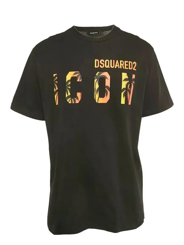 Dsquared2 Icon-print T-shirt - Black
