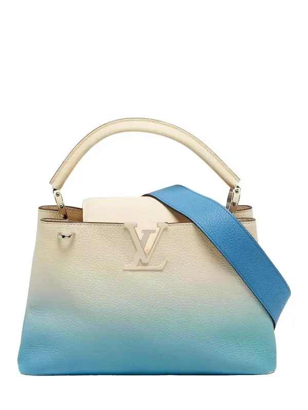 LOUIS VUITTON Pm Ombre Logo-detail Tote Bag - Blue