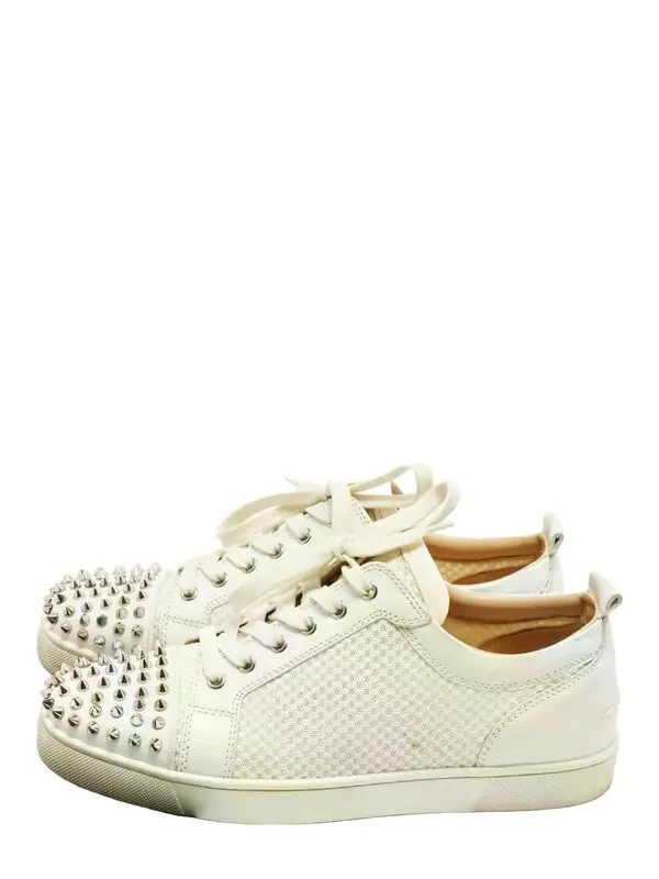 CHRISTIAN LOUBOUTIN Spiked Sneakers - White