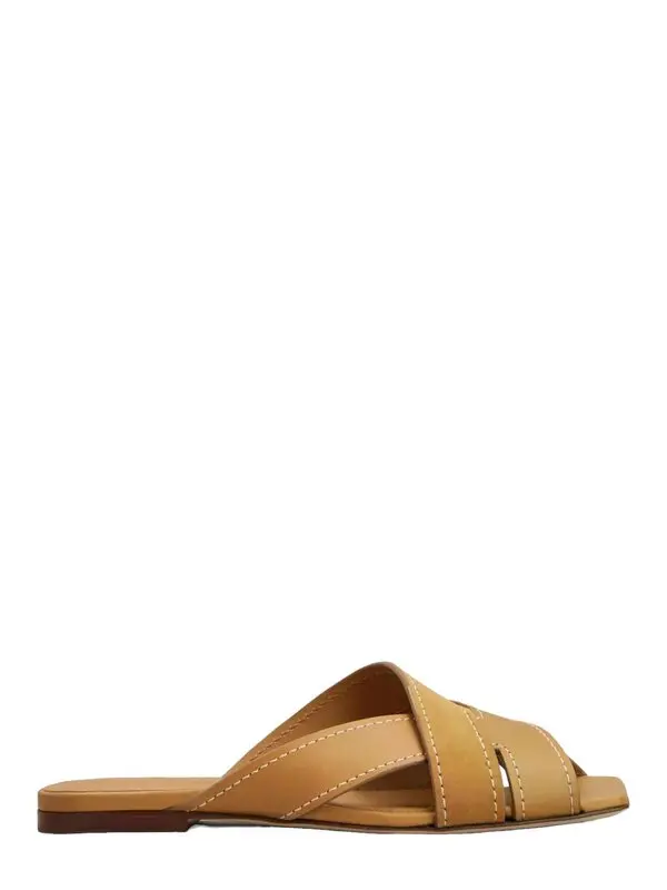 TOD'S Crisscross Design Sandals - Neutrals