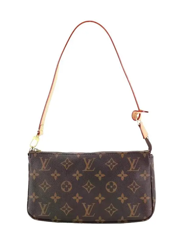 LOUIS VUITTON Pochette Accessoires Nm Monogram Canvas - Brown
