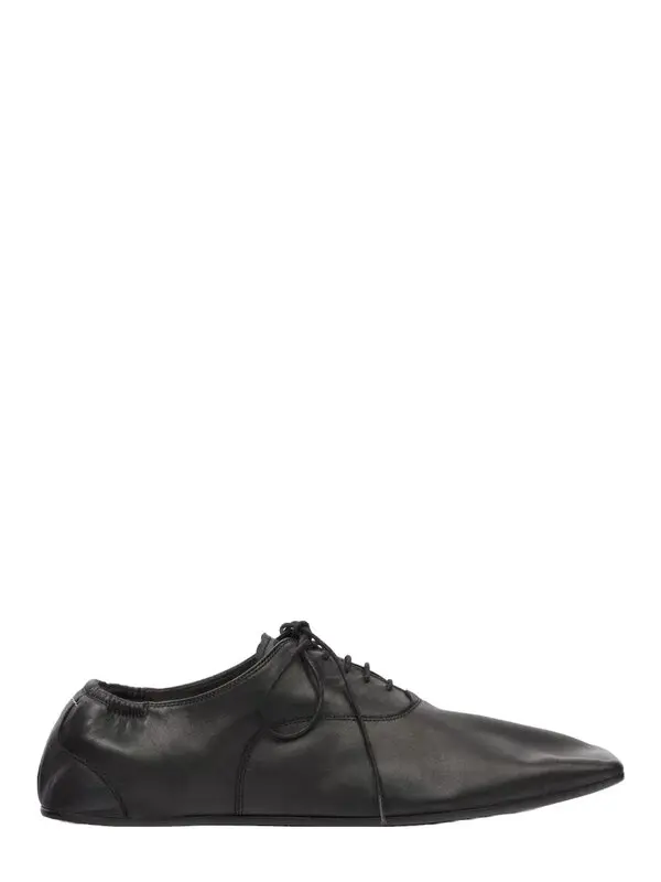 MAISON MARGIELA Square-toe Oxford Shoes - Black