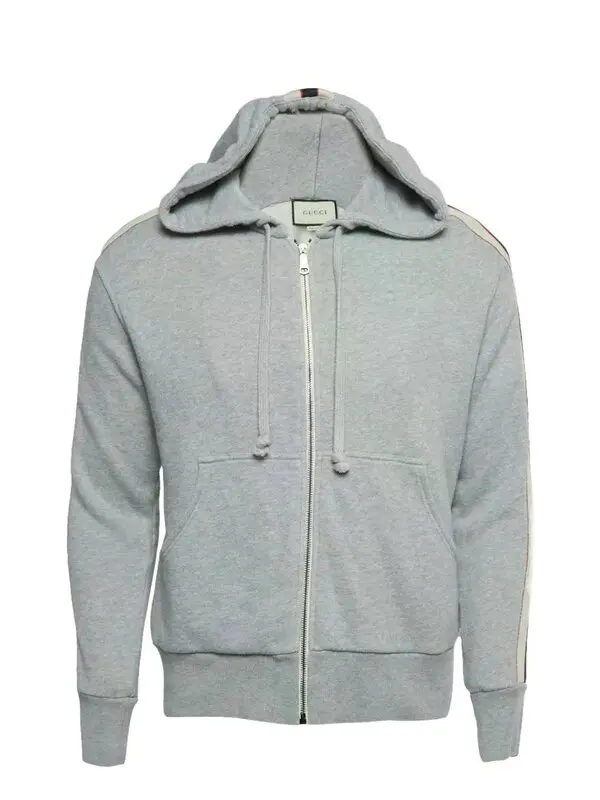 Gucci Zip-up Hoodie - Grey