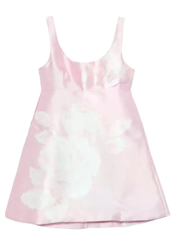 MARQUES' ALMEIDA Printed A-line Dress - Pink