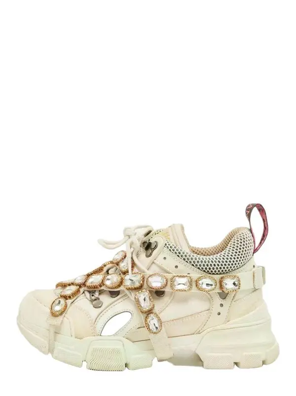 Gucci Flashtrek Lace-up Sneakers - Neutrals
