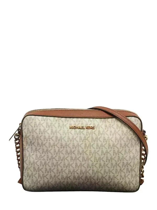 Michael Kors Signature Crossbody Bag - Neutrals