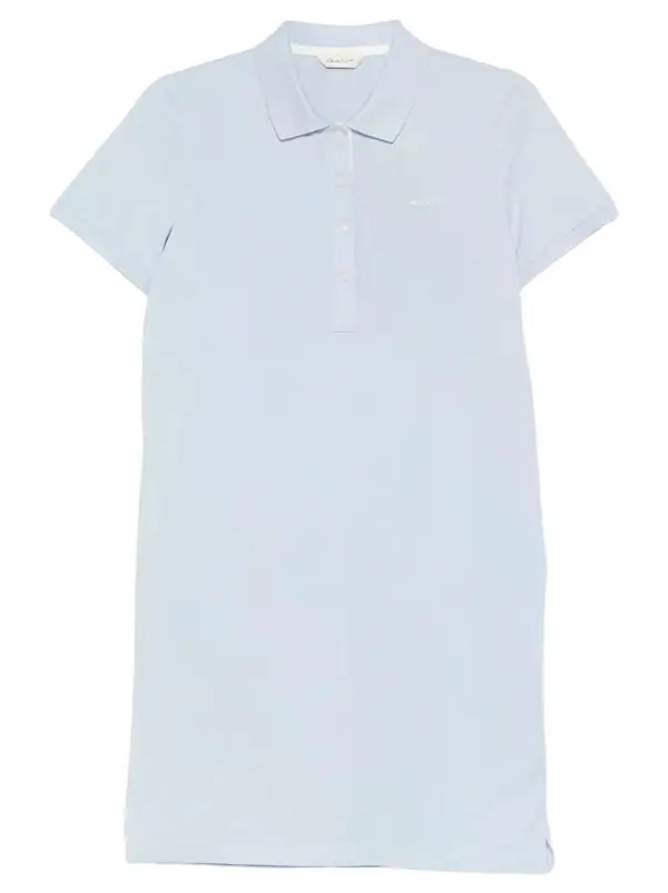 Gant Polo-collar Dress - Blue