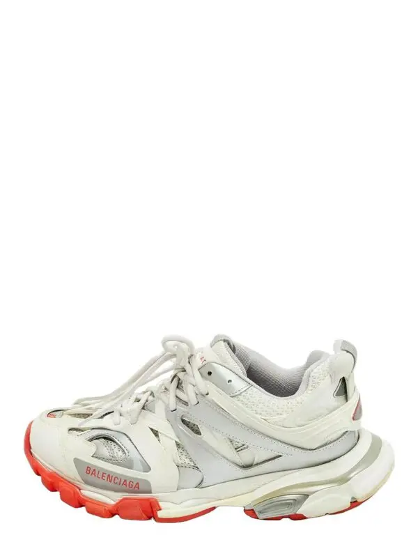 Balenciaga Lace-up Sneakers - White