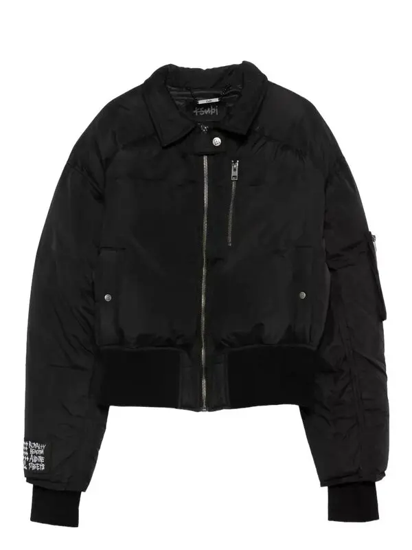 Ksubi Zip Reece Bomber Jacket - Black