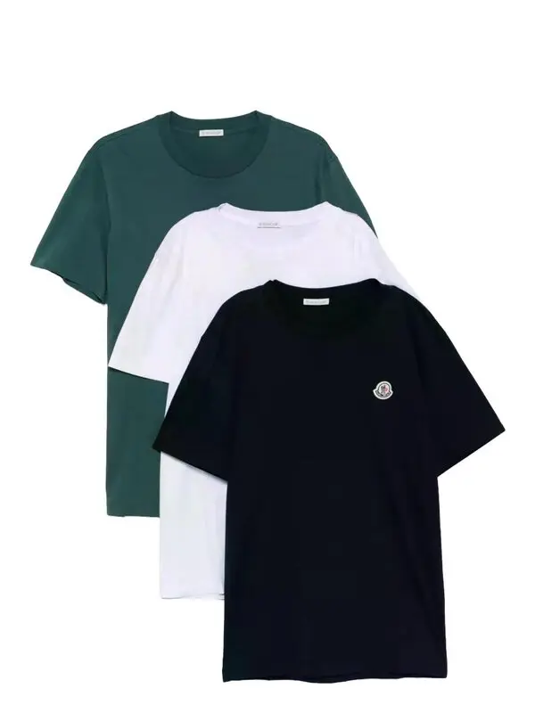 Moncler Logo-patch T-shirt - Black