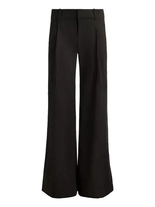 Alice + Olivia Eric Side-stripe Trousers - Brown