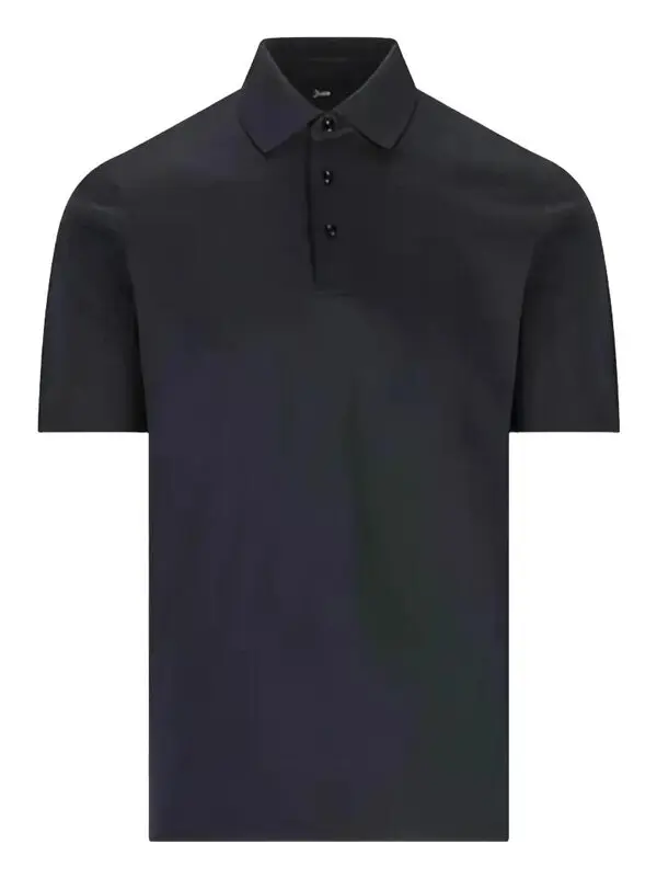 Herno Short-sleeve Polo Shirt - Blue