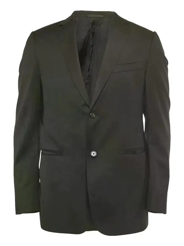 Zegna Single-breasted Blazer - Black