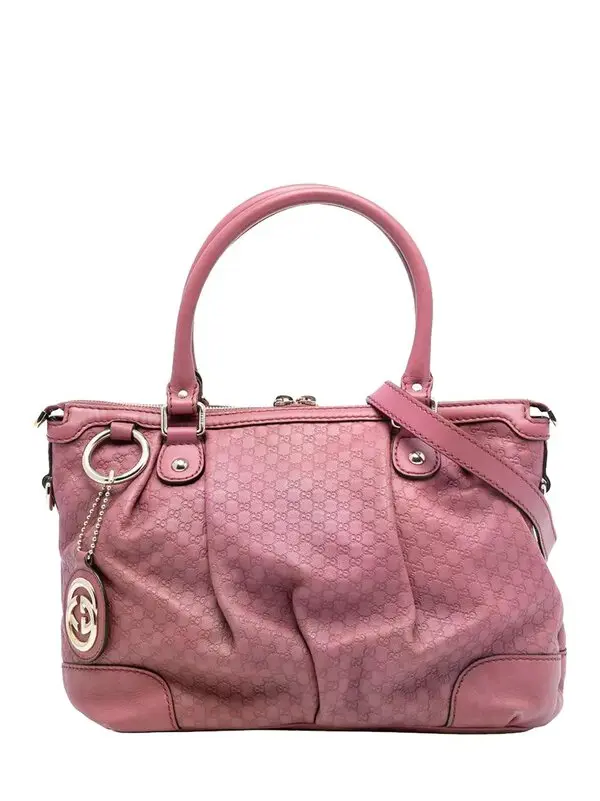 Gucci 2016-2025 Microissima Sukey Satchel - Pink