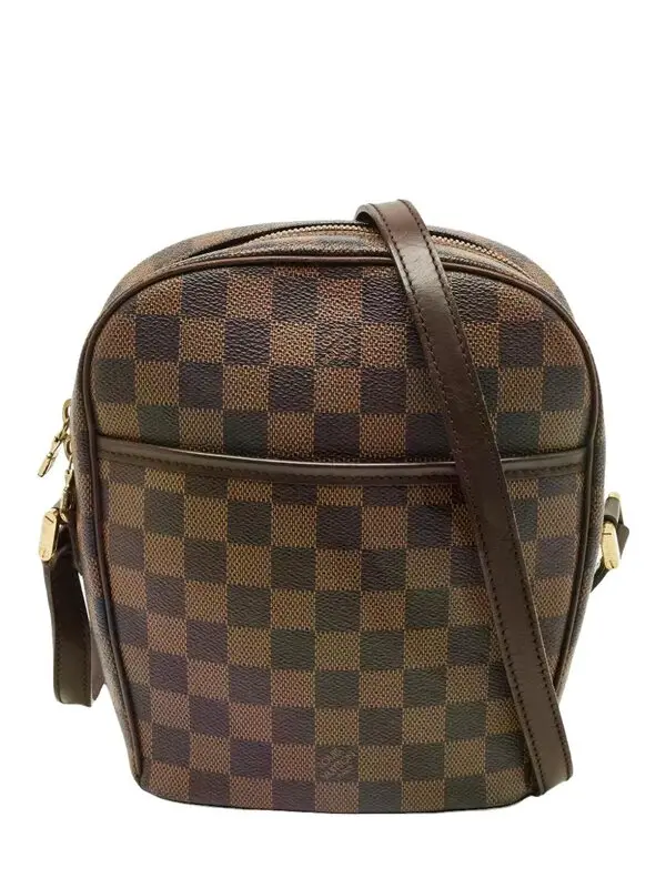 LOUIS VUITTON Pm Ipanema Damier Canvas Crossbody Bag - Brown