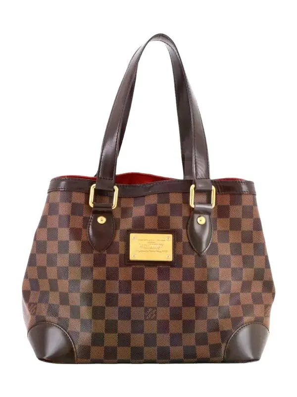 LOUIS VUITTON Hampstead Handbag Damier Pm Tote - Brown