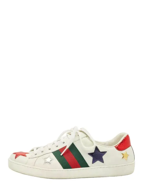 Gucci Ace Stars Sneakers - White