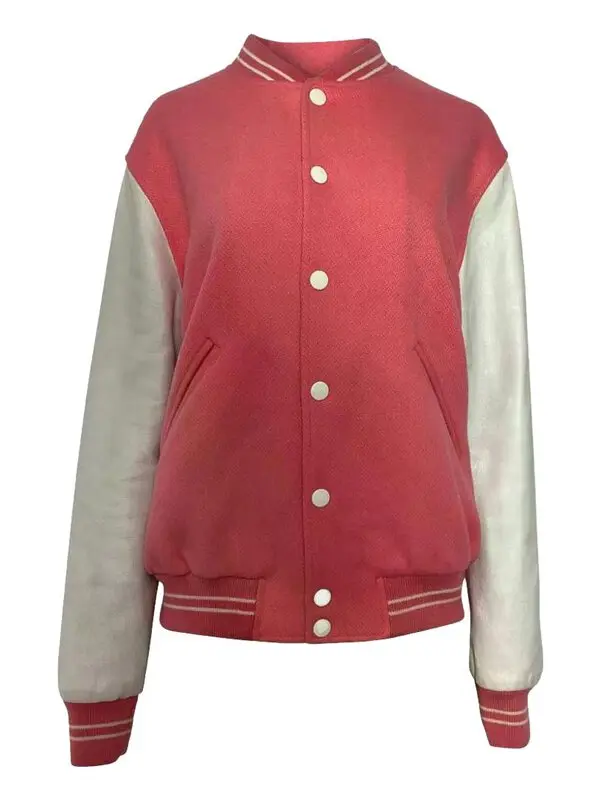Celine Varsity Sweater - Pink