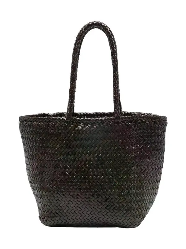Dragon Diffusion Small Grace Basket Tote Bag - Brown