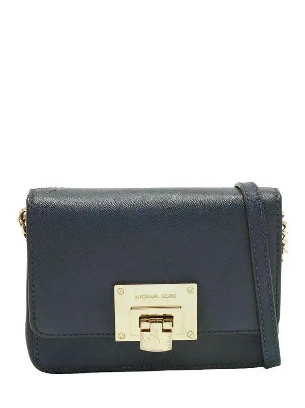 Michael Kors Tina Leather Mini Bag - Blue