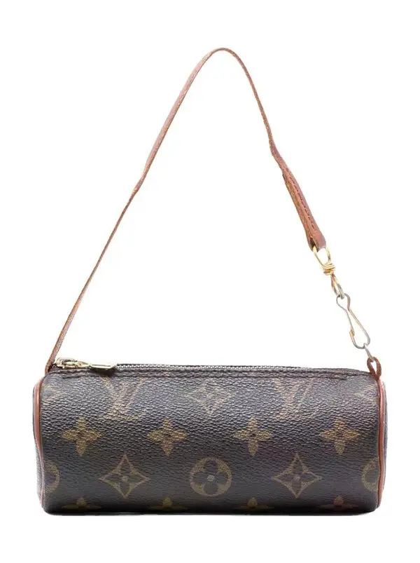 LOUIS VUITTON 1990-2020 Monogram Papillon Pochette - Brown