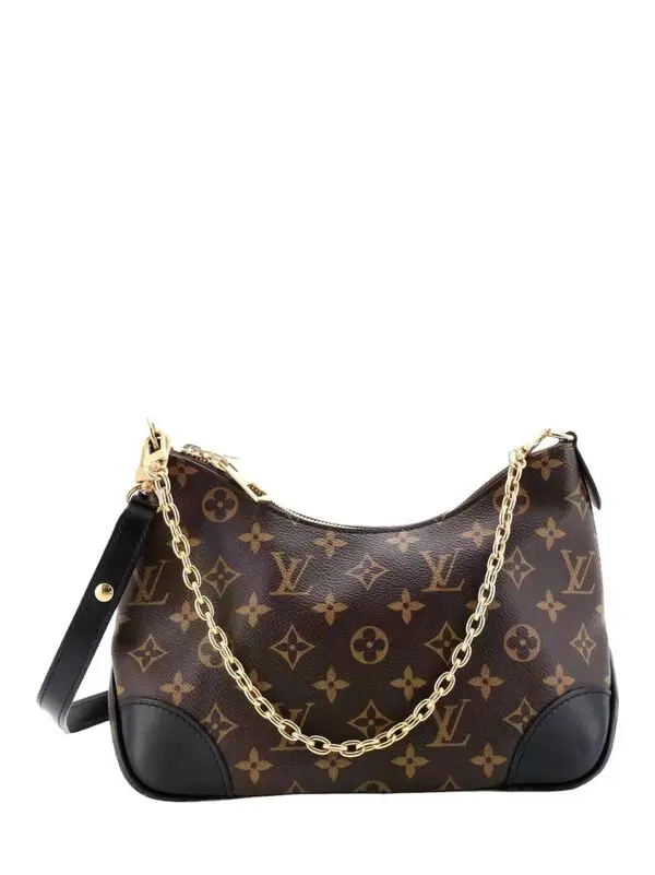 LOUIS VUITTON Boulogne Nm Handbag Monogram Canvas - Brown