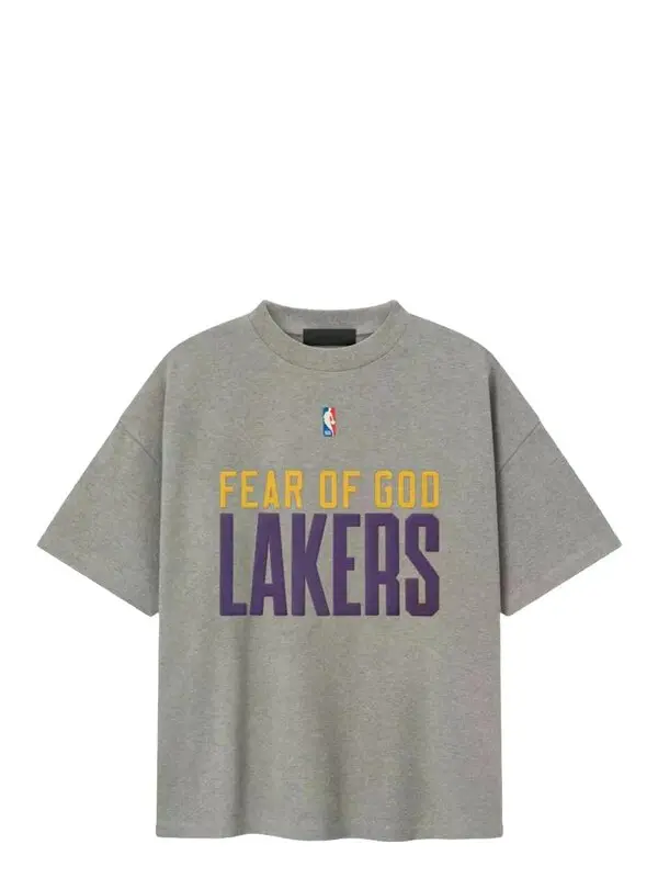 Fear Of God Lakers 90's T-shirt - Grey