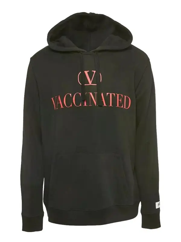 Valentino Garavani Printed Hoodie - Black
