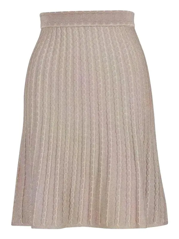 Missoni Knitted Skirt - Neutrals