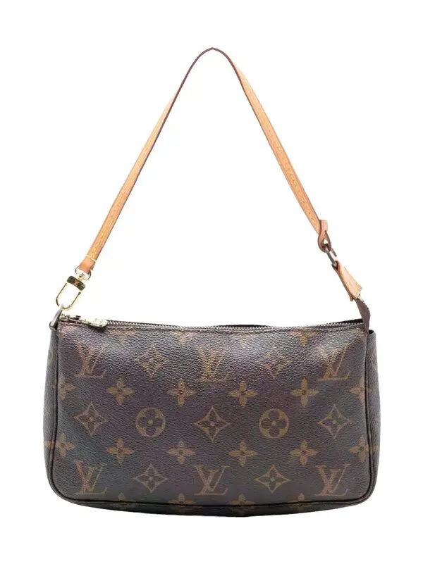 LOUIS VUITTON 2000 Monogram Pochette Accessoires - Brown