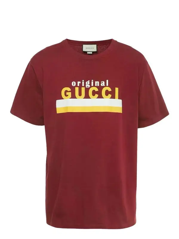 Gucci Logo-print T-shirt - Red