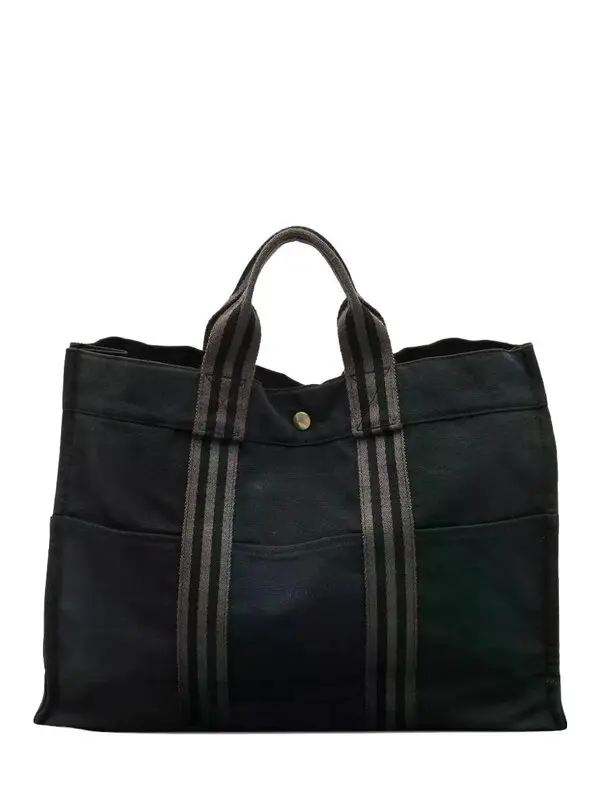 Hermès Fourre Tote Bag - Black