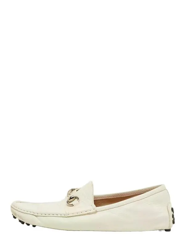 Gucci Horsebit Leather Loafers - Neutrals