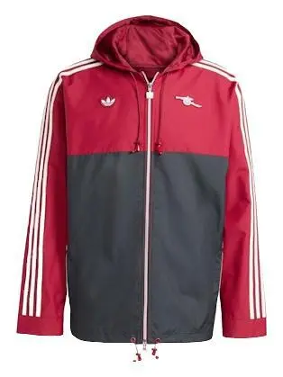 Adidas Arsenal Terrace Icons Parka - Team Coll Burgundy Black