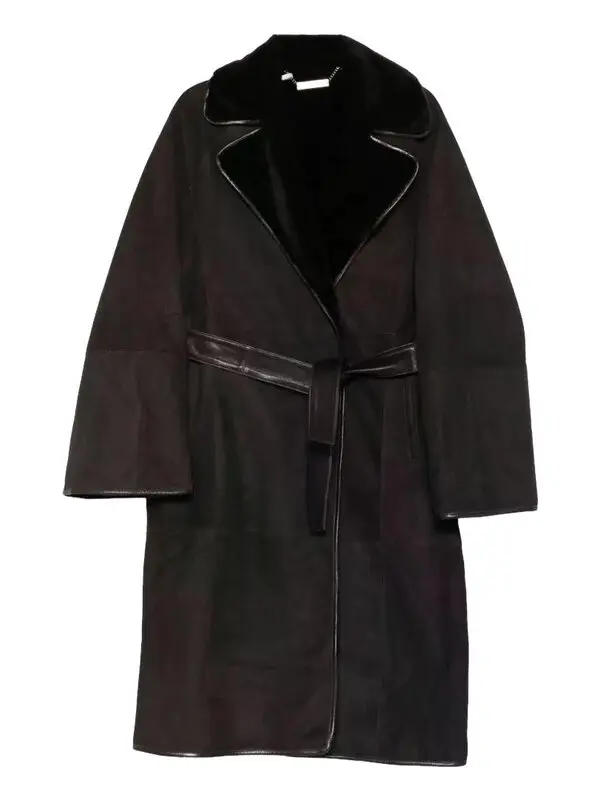 Nour Hammour Lourdes Double-breasted Coat - Brown