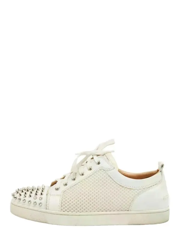 CHRISTIAN LOUBOUTIN Spike Studded Sneakers - White