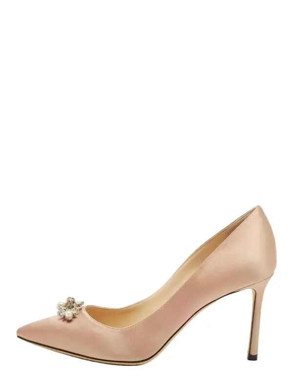 JIMMY CHOO Pearl Embellished Pumps - Pink