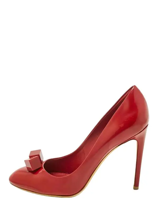LOUIS VUITTON Leather Stiletto Pumps - Red