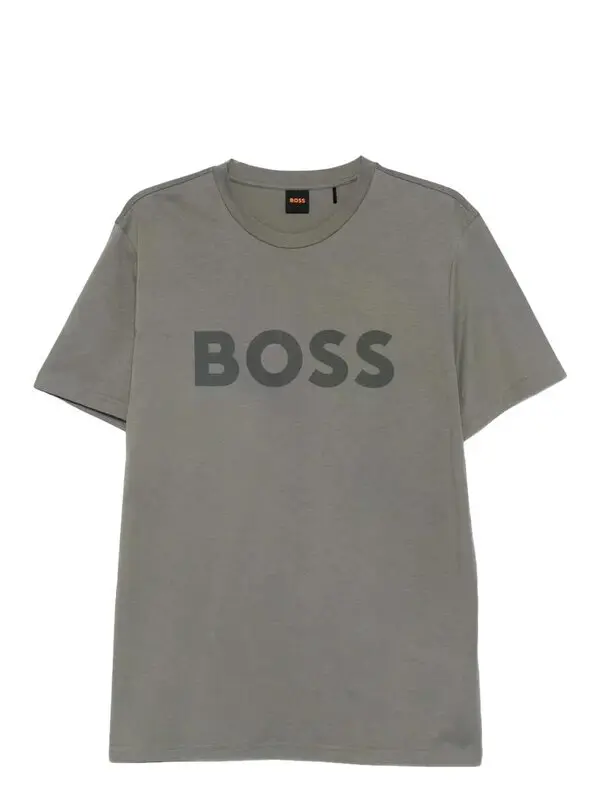 BOSS Logo T-shirt - Grey