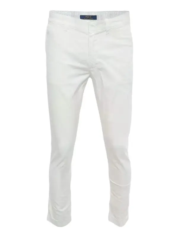 Polo Ralph Lauren Cotton Chino Trousers - White