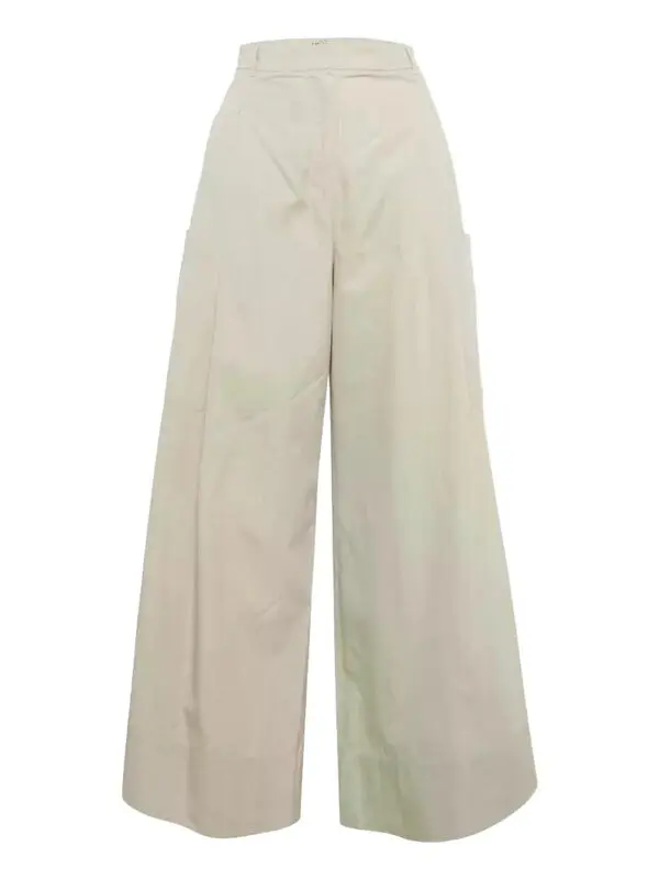 Max Mara Side-pocket Wide-leg Trousers - Neutrals