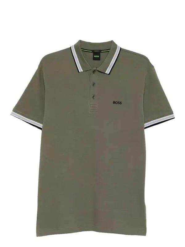 BOSS Short-sleeve Polo Shirt - Green