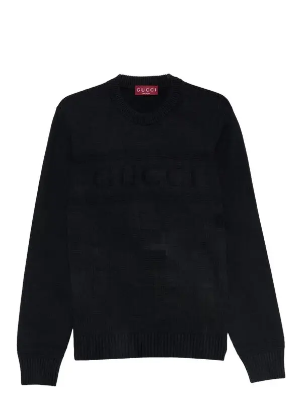 Gucci Logo Sweater - Blue