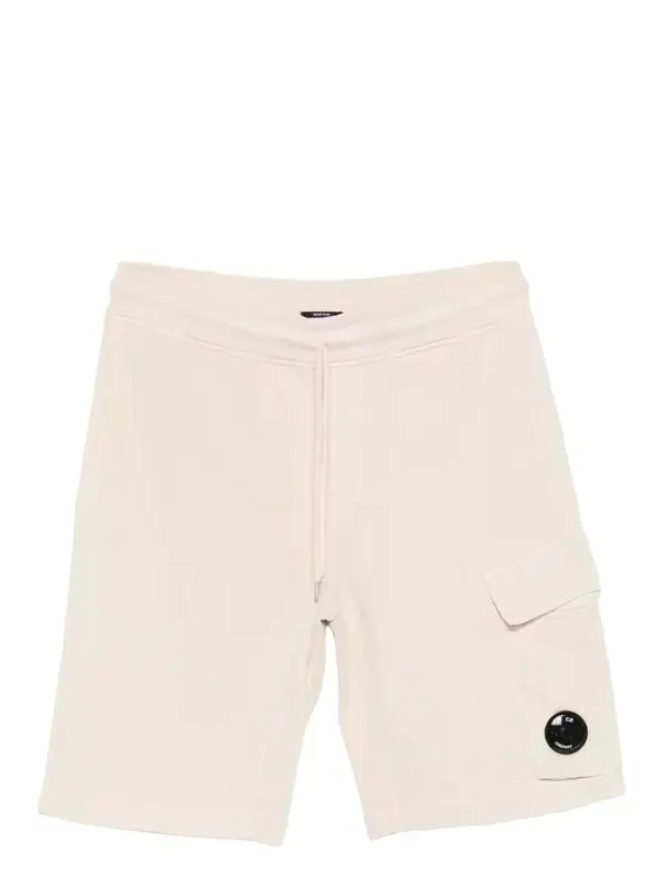 C.P. COMPANY Cargo-pockets Track Shorts - Neutrals