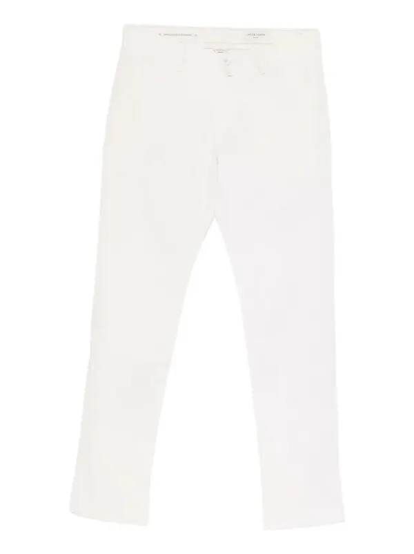 Jacob Cohen Bobby Straight Trousers - Neutrals